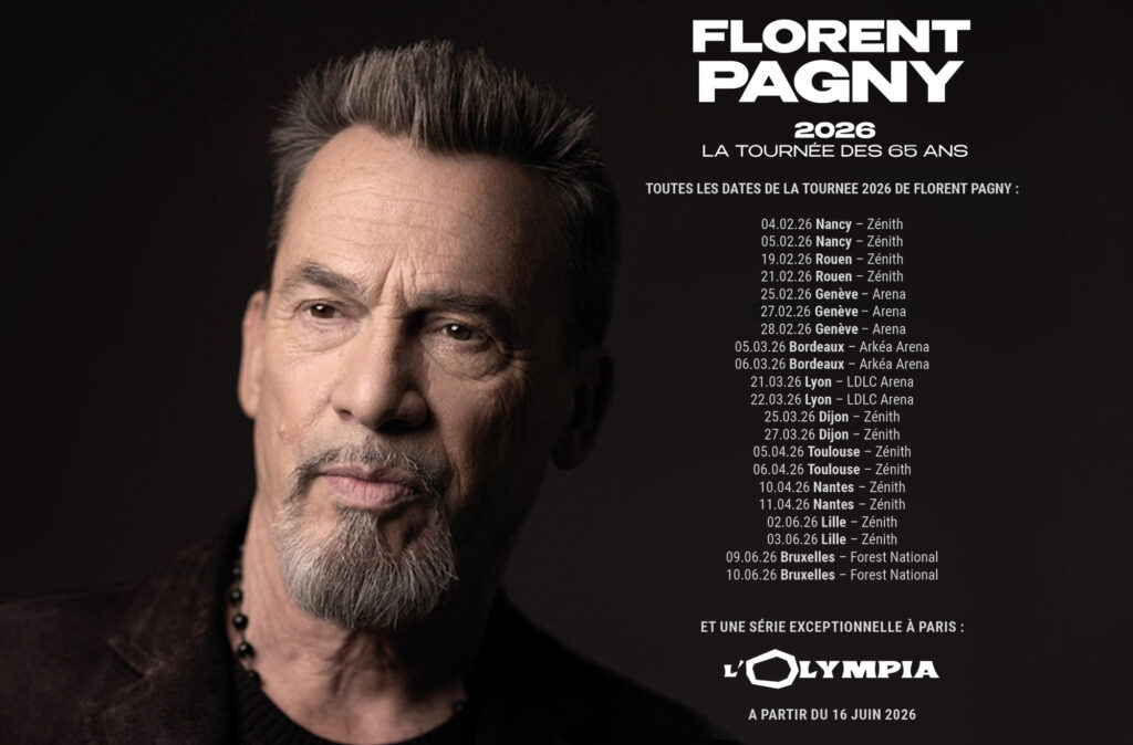 Florent PAGNY – Tournée 2026 – FLORENT PAGNY Fan Club